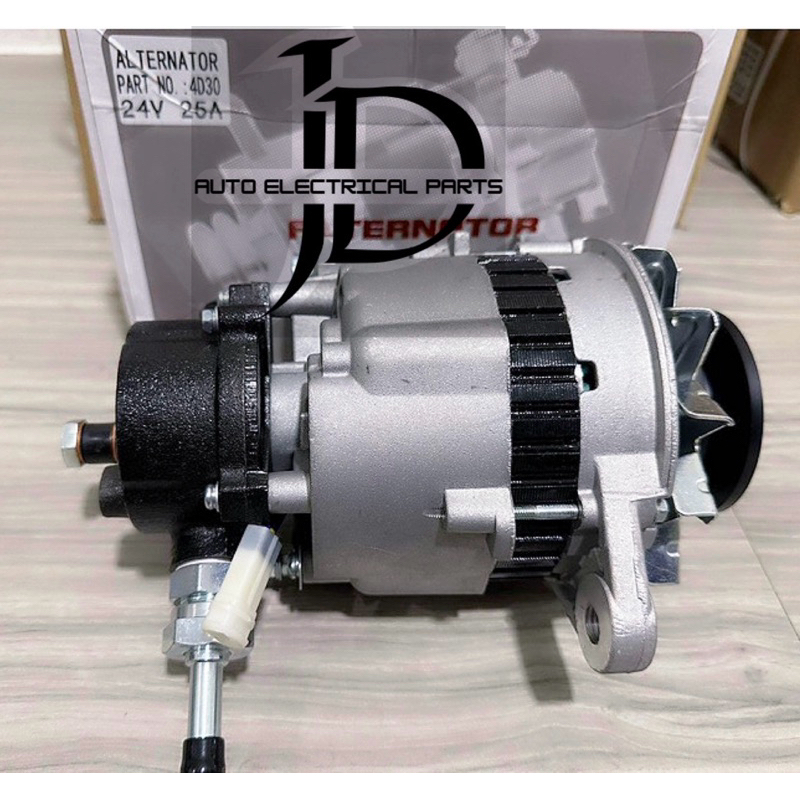 ALTERNATOR ASSEMBLY FOT MITSUBISHI 4D30 4D31 4D32 24V NEW | Shopee ...