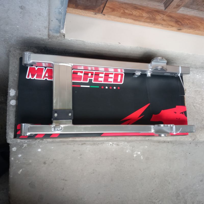 CHRC/Lighten Swing Arm Diamond Cut MAXSPEED +2 Silver for Wave/ Xrm ...