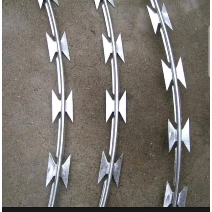 100 meters barbed wire/high strength barbed wire/high wall anti-theft ...