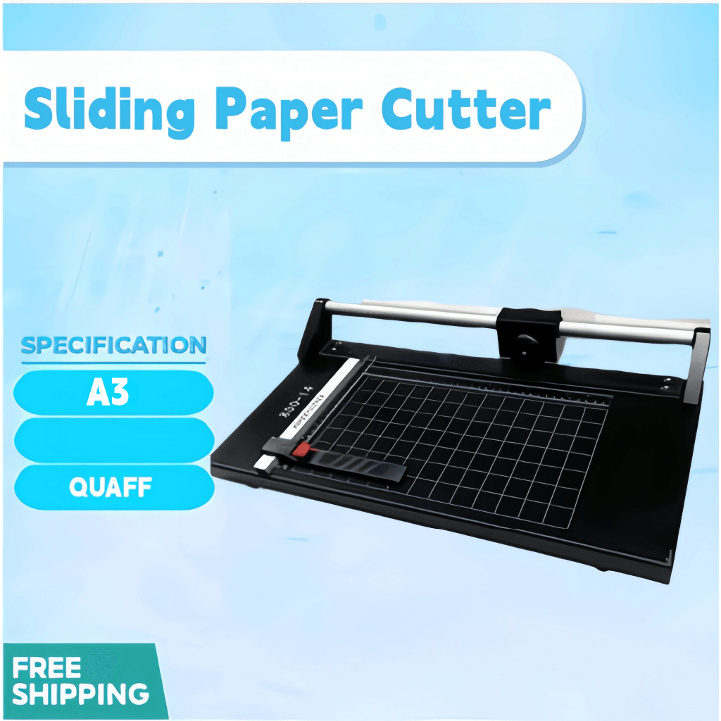 QUAFF Sliding Paper Cutter A3/A4 Size | Shopee Philippines