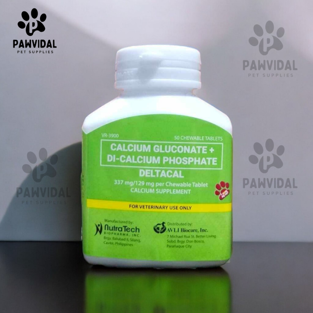 Deltacal Chewable Tablet: Calcium Gluconate + Di-Calcium Phosphate ...