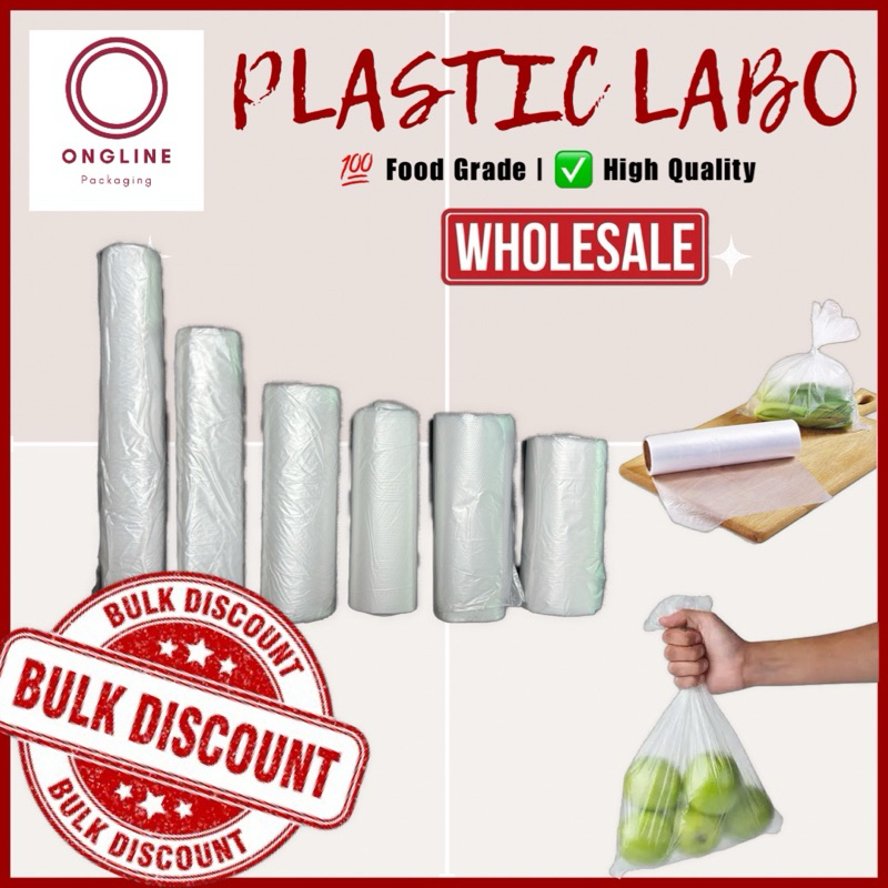 Plastic Labo | Plastic Bag for Food Laundry Trash Bag | Shopee Philippines