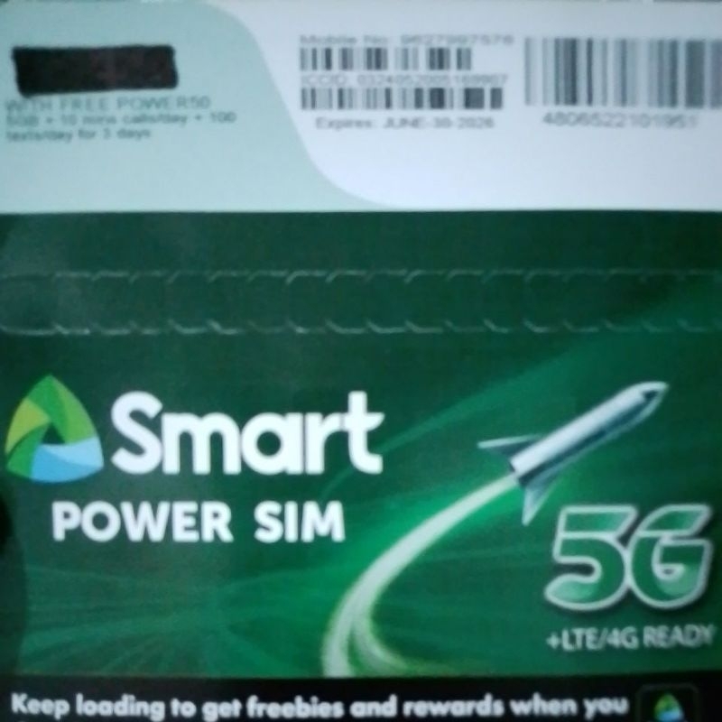 SMART SPECIAL NUMBER/VANITY SIM CARDS 5G Ready/Triple Cut 1 | Shopee ...