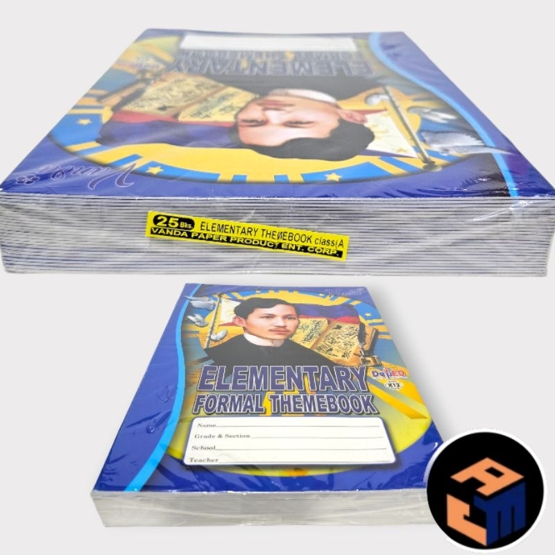 Vanda Elementary Formal Themebook Class A 25 Booklets | Shopee Philippines