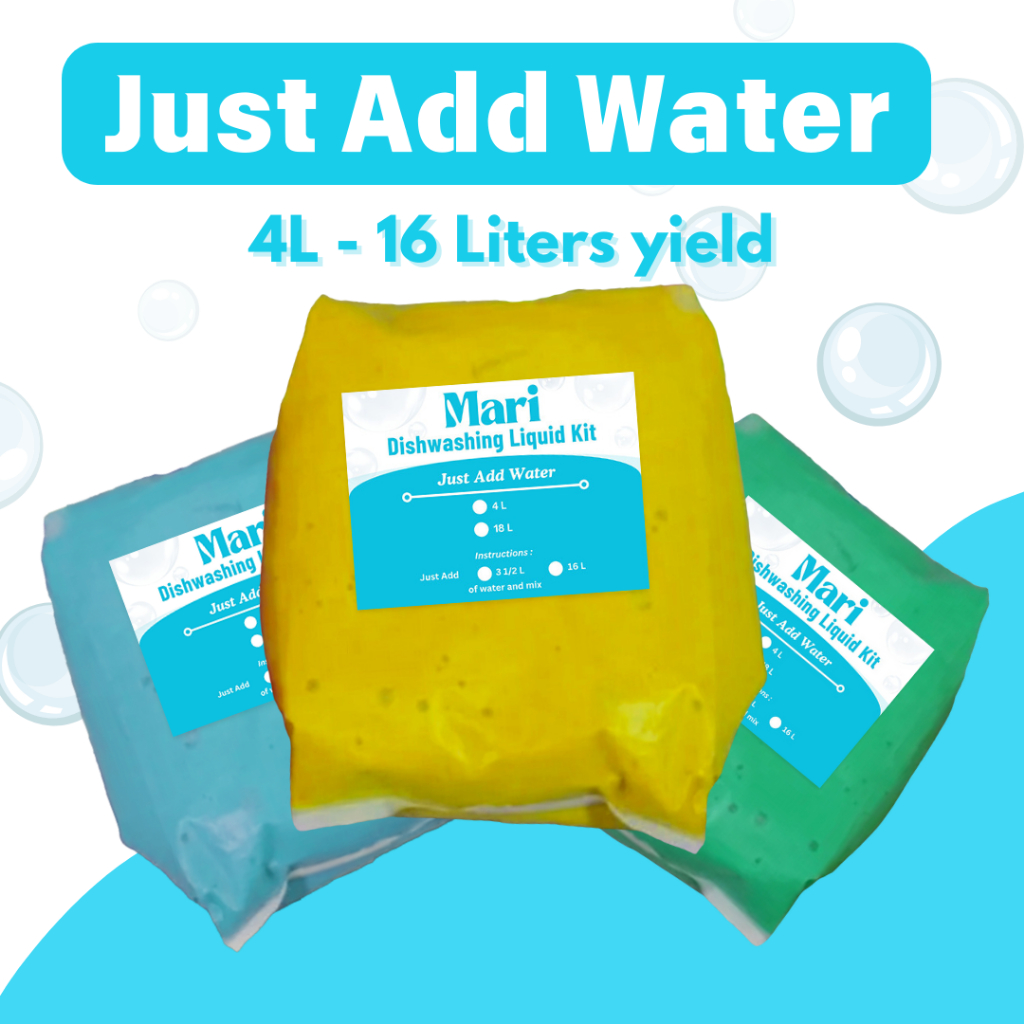 Negosyo Package- DIY Dishwashing Liquid- JUST ADD WATER | Shopee ...