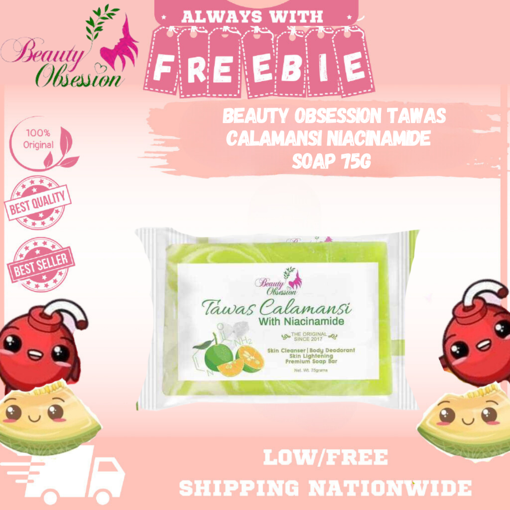 BEAUTY OBSESSION TAWAS CALAMANSI NIACINAMIDE SOAP 75g | Shopee Philippines