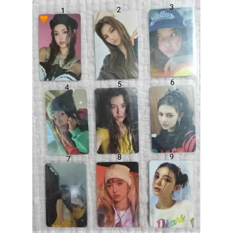 NEW JEANS DANIELLE OFFICIAL PHOTOCARDS | Shopee Philippines