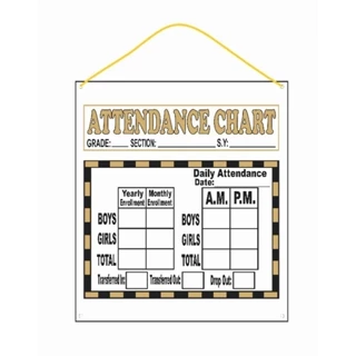 Shop attendance chart for Sale on Shopee Philippines