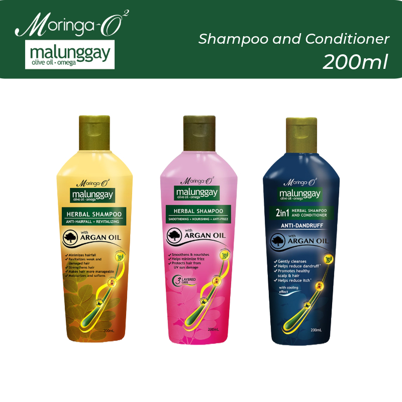 Moringa-O2 shampoo 200ml | Shopee Philippines