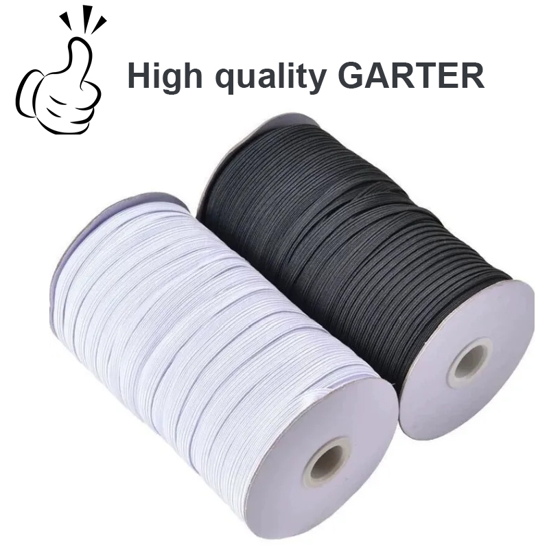 White Black Garter Sold Per Roll And 10 Yards (1cm 1.5cm 3cm 3.5cm 5cm ...