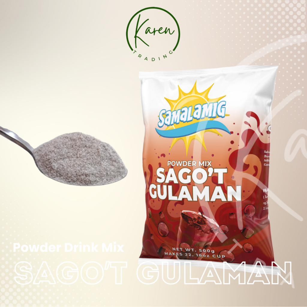 Sago't Gulaman Powdered Juice Drink Mix 500g 1pack | Shopee Philippines