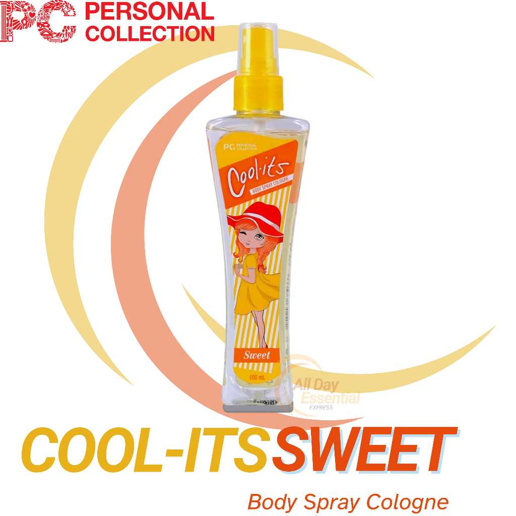 Personal Collection Cool-Its Sweet Body Spray Cologne 100ml | Shopee ...