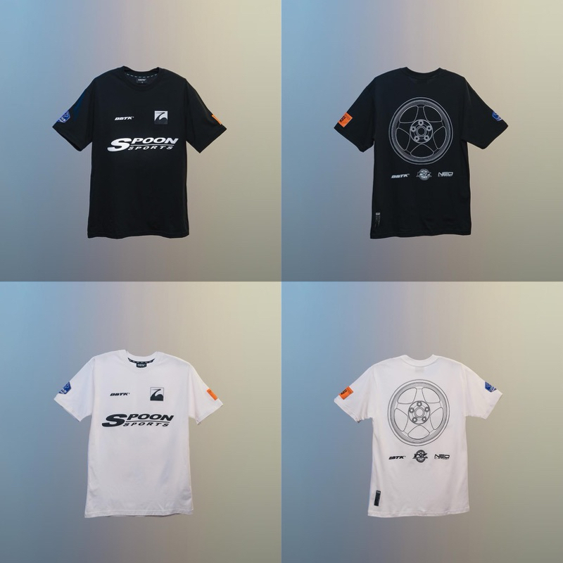 DBTK x Spoon Sports PH | SW388 Tee | Black, White | Regular Fit | Maico ...