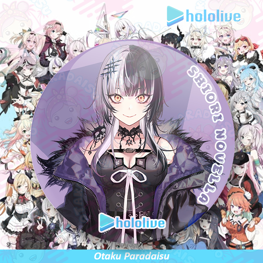 Hololive Advent Button Pins / Badge Advent Pins Shiori Novella Koseki ...