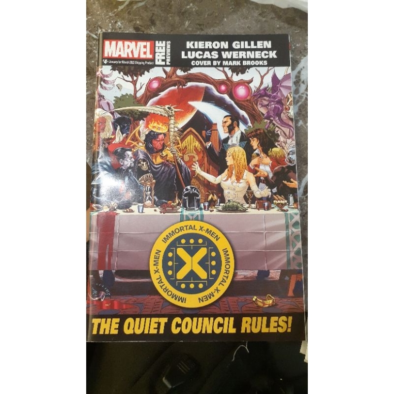 Marvel Preview X-Men The Quiet Council Rules | Shopee Philippines