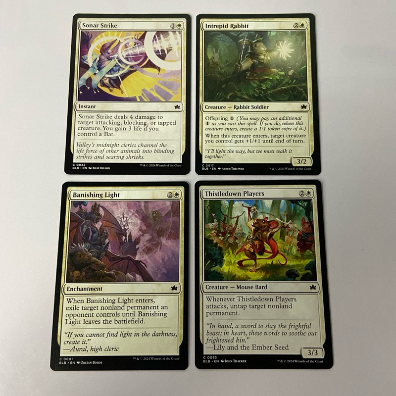 SONAR STRIKE INTERPID RABBIT BANISHING LIGHT THISTLEDOWN PLAYERS | BLB ...