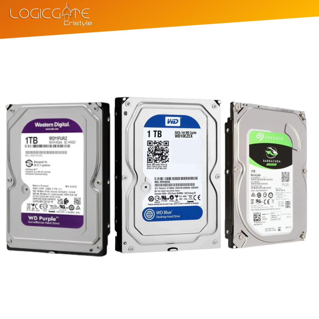 1TB/2TB/3TB/4TB Hard Disk HDD 3.5 Sata Desktop Assorted Brand | Shopee ...