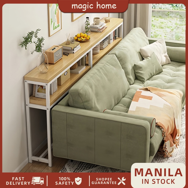 Sofa Side Table Shelf Living Room Storage Rack Behind Bed Storage Rack ...