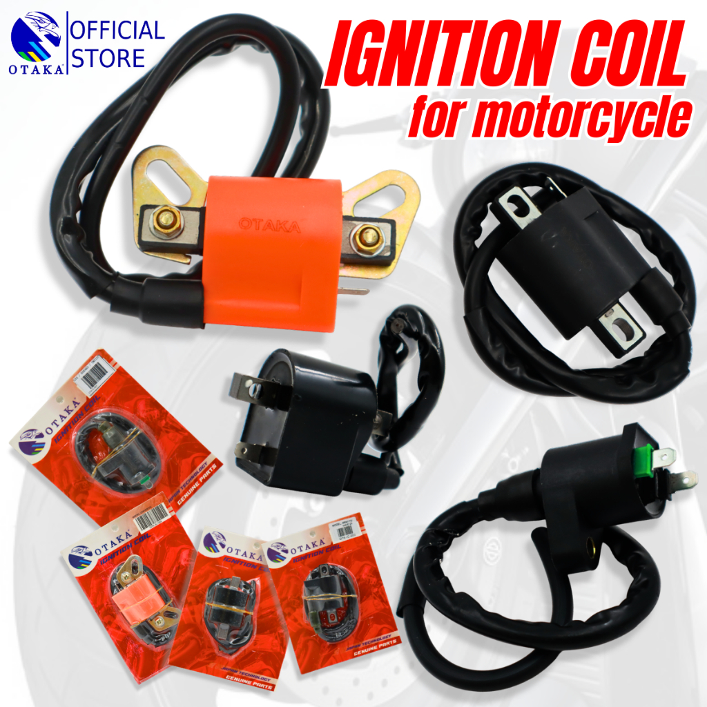 OTAKA MOTORCTYLE PARTS IGNITION COIL FOR GY6 / BARAKO / TMX155 / XRM110 ...