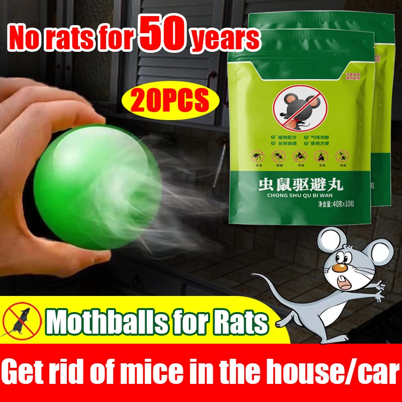 Powerful Mothball Insect & rodent repellent pills repel rats ...