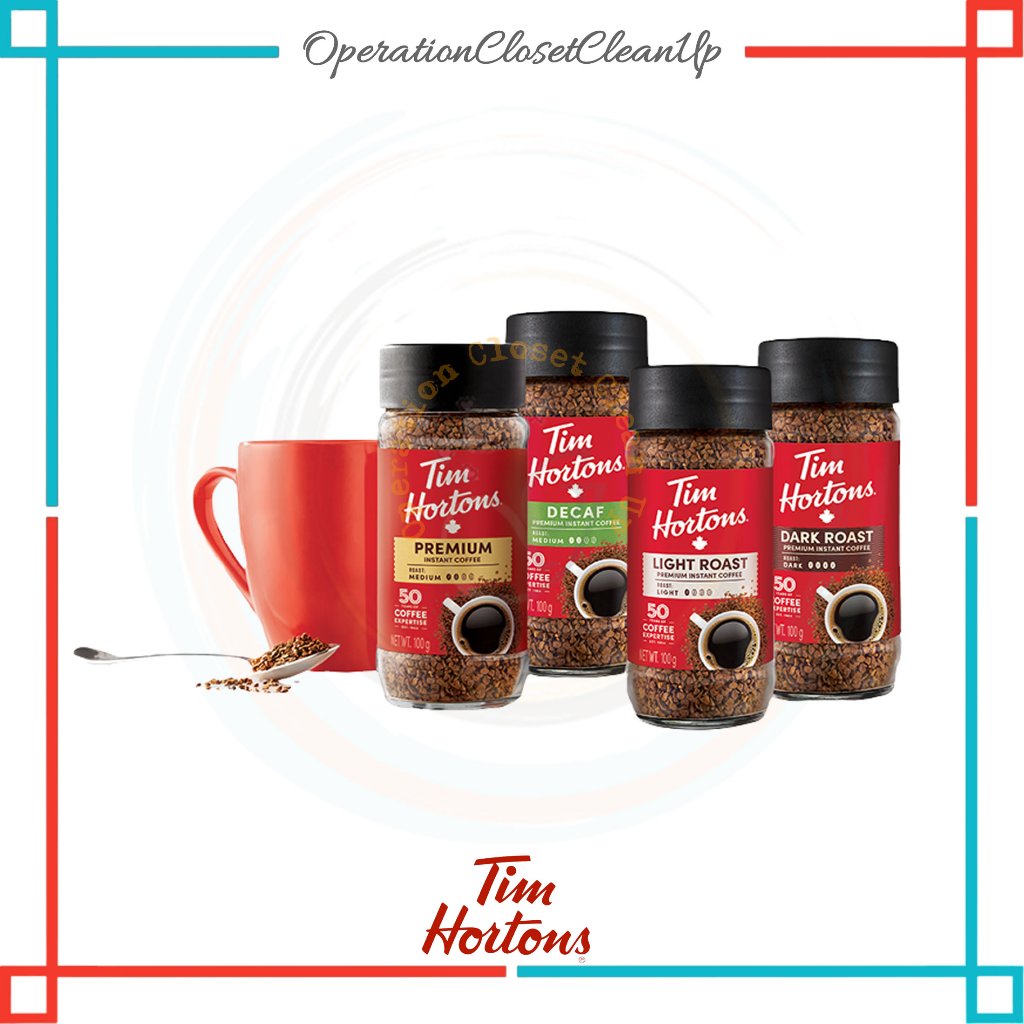 🇨🇦 Tim Hortons Instant Coffee, 100g | Shopee Philippines