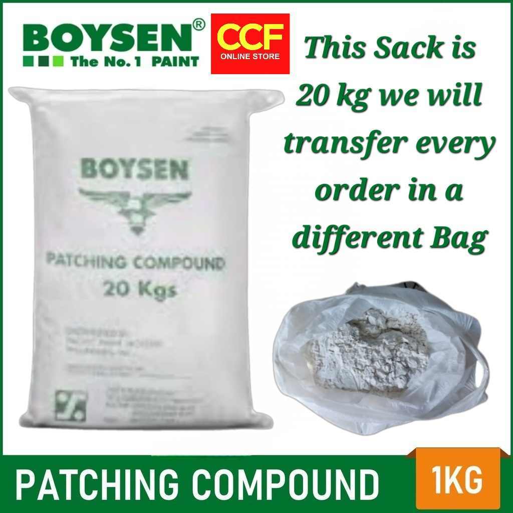 Boysen Patching Compound Sold per 1 Kilo Tingi | Shopee Philippines