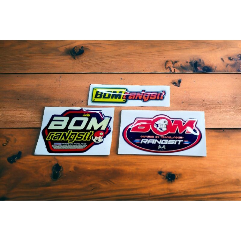 BOM RANGSIT JELLY EMBOSSED STICKER EMBLEM | Shopee Philippines