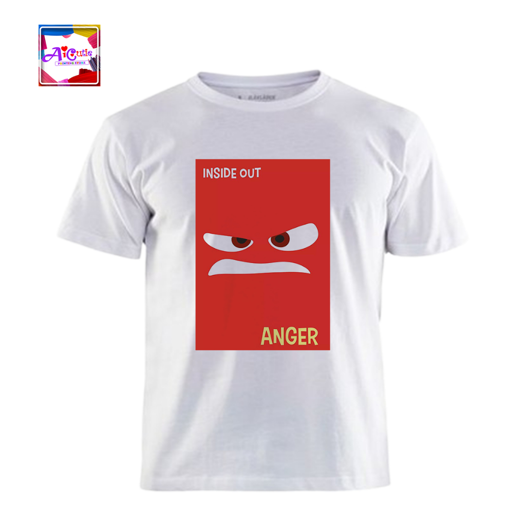 INSIDE OUT ANGRY SHIRT DESIGN - AVAILABLE ALL SIZES | Shopee Philippines