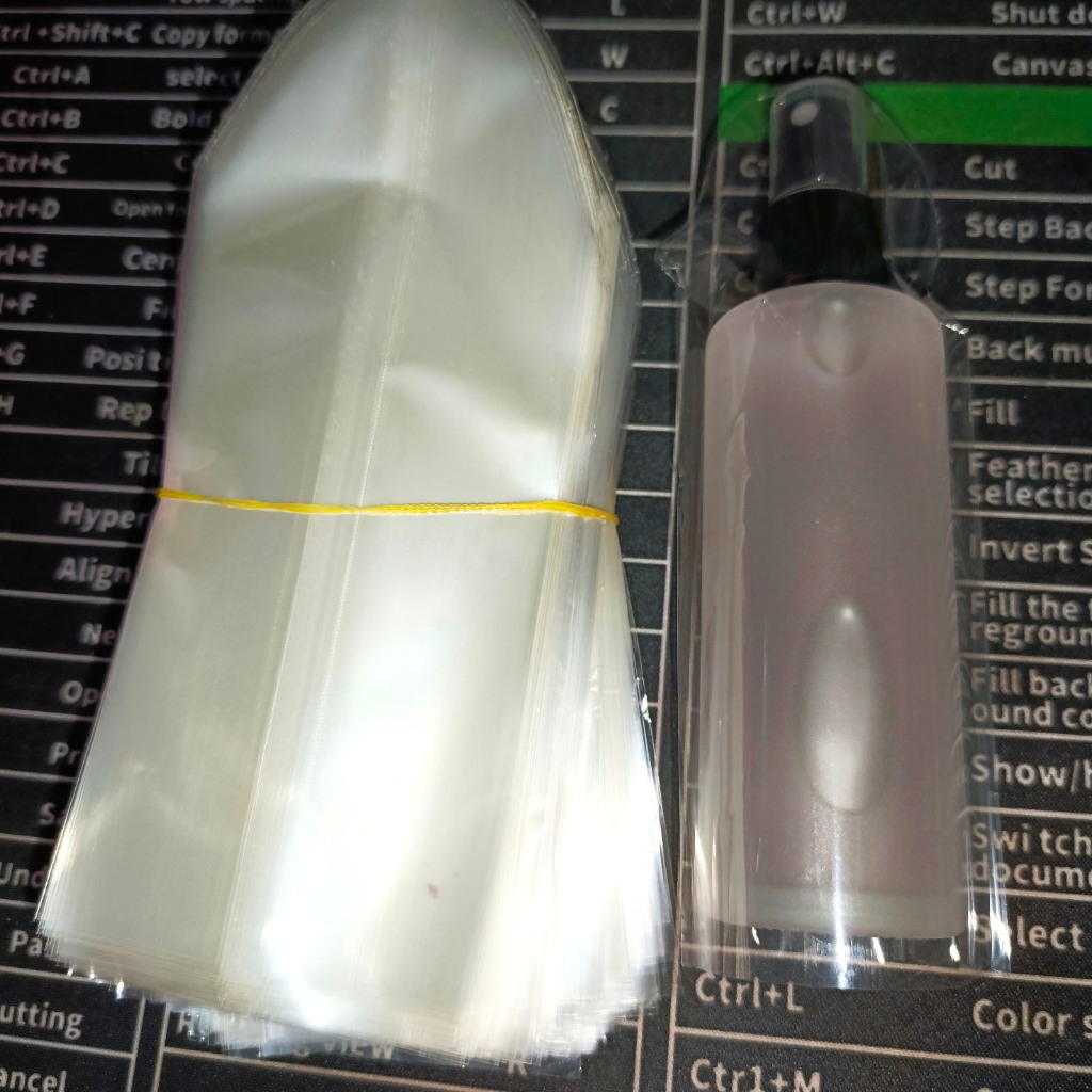 100pcs Shrink Wrap for 85ml Perfume Spray Bottles Premium quality Pre ...