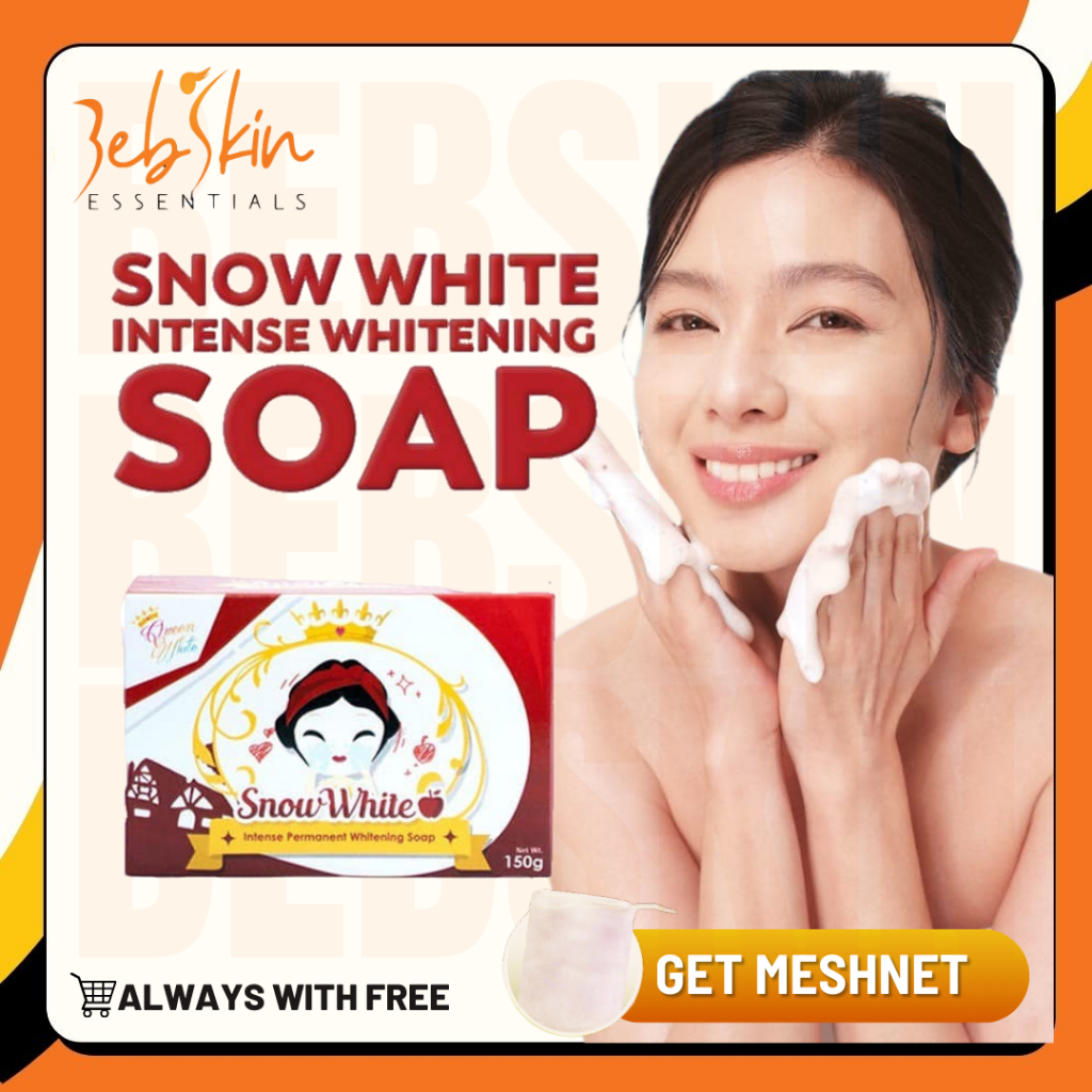Queen White Snow White Intense Permanent Whitening Soap 150G | Shopee ...