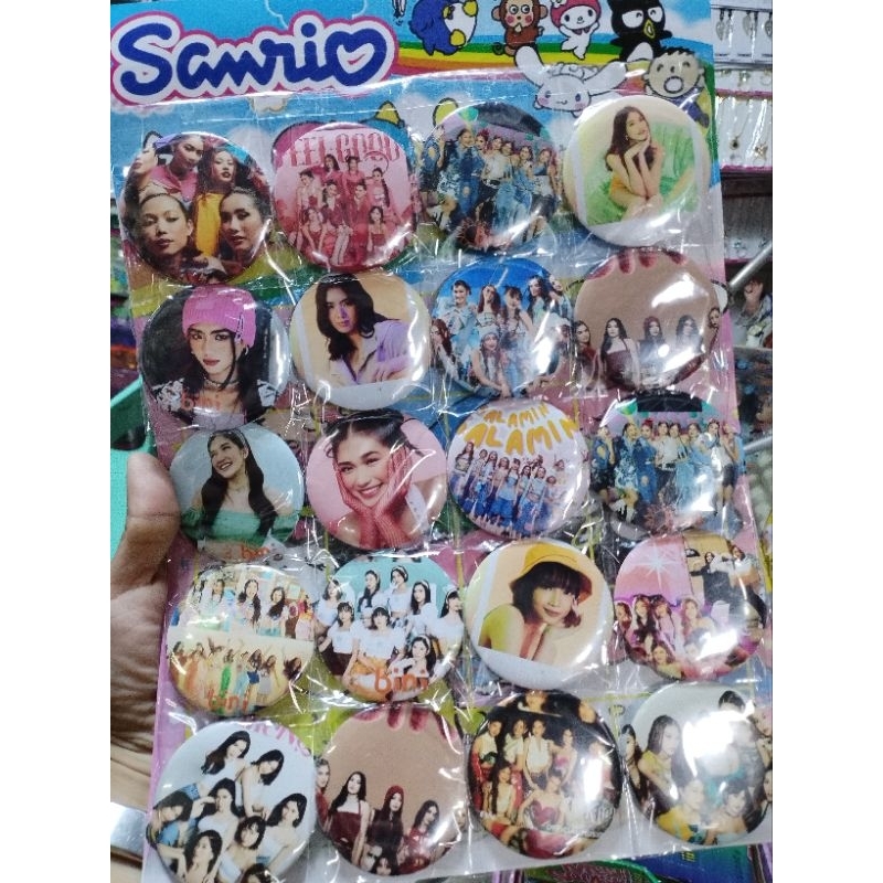BINI PIN BADGE 20PCS | Shopee Philippines