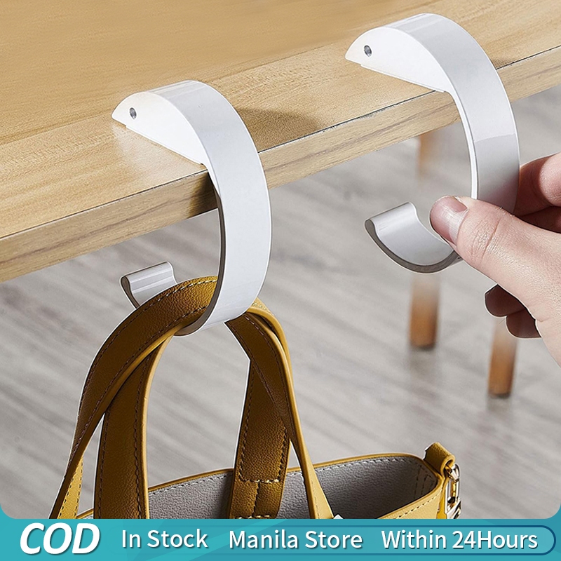 Desk Edge Hook Office Desktop Edge Hanging Bag Hook Student Backpack ...