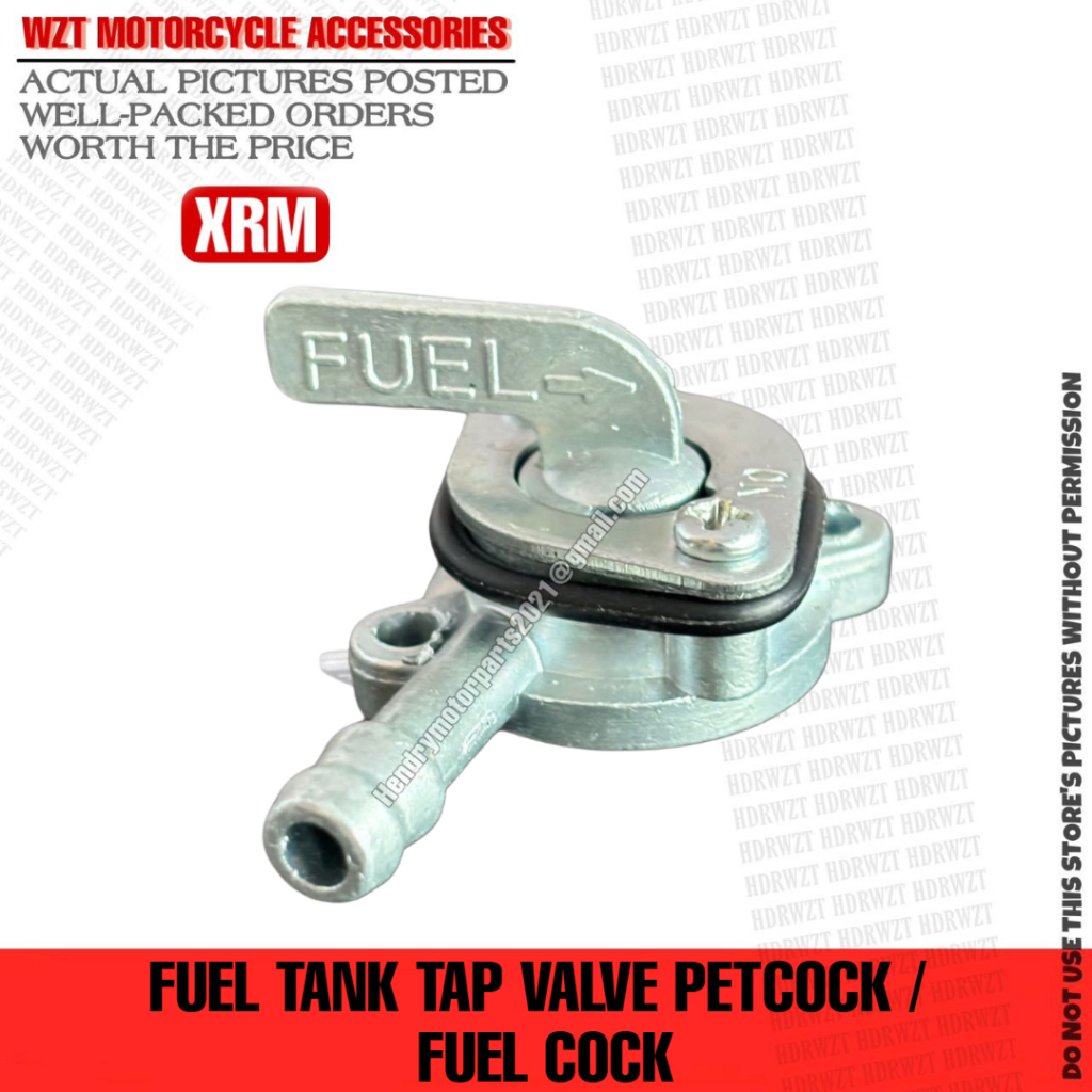 WZT HONDA XRM GAS FUEL TANK TAP VALVE PETCOCK / FUELCOCK MOTORCYCLE ...