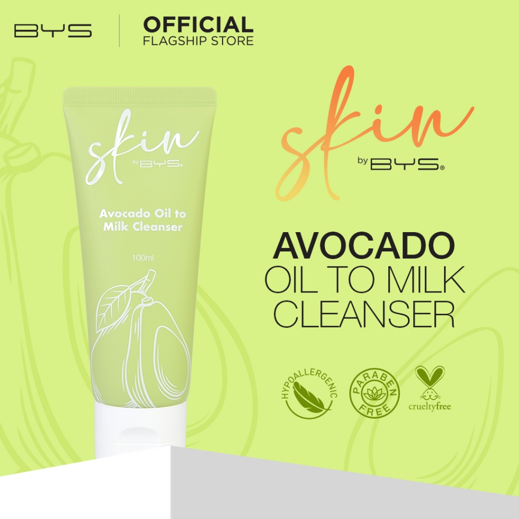 Skin by BYS Avocado Oil Milk Cleanser 100ML | Shopee Philippines