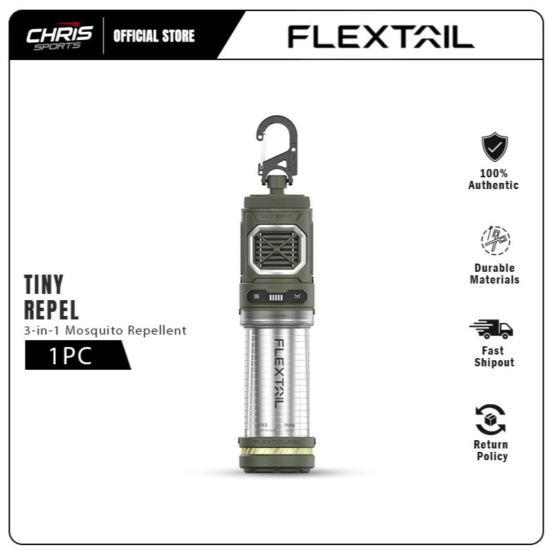 Flextail Tiny Repel - 2-in-1 Mosquito Repellent with Camping Lantern | Shopee Philippines