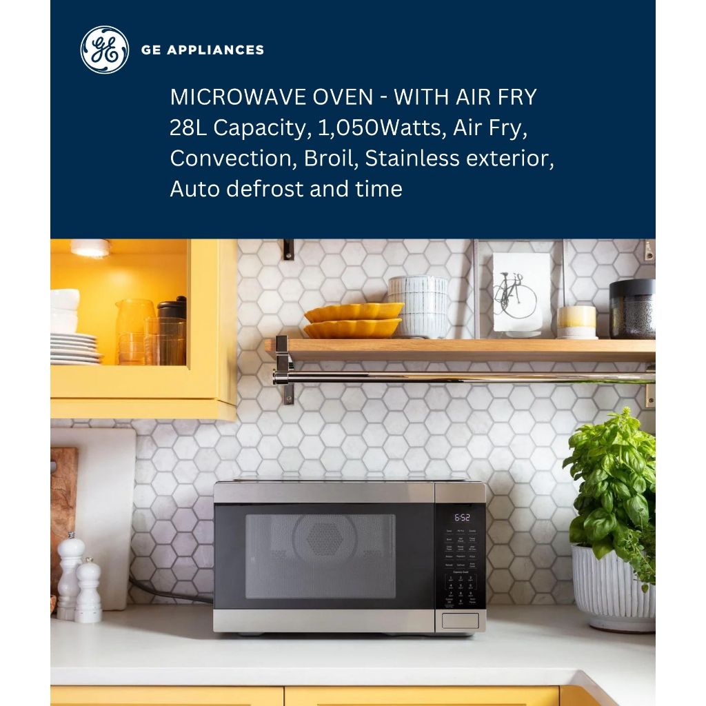 GE Appliances JES1109RRSS 1.0 Cu. Ft. / 28L Countertop Convection ...