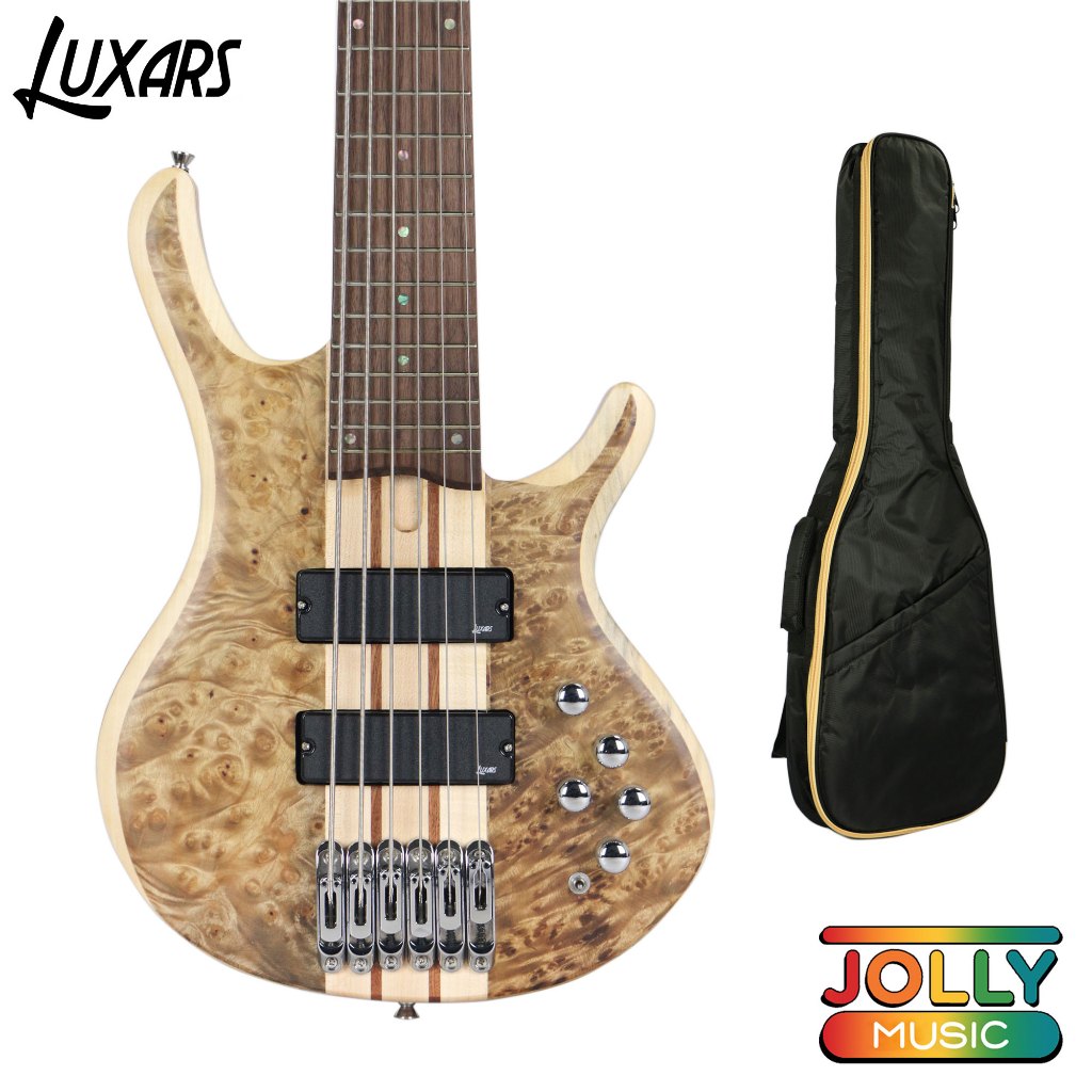 Luxars S-B60 6-String Modern Active Bass Guitar | Shopee Philippines