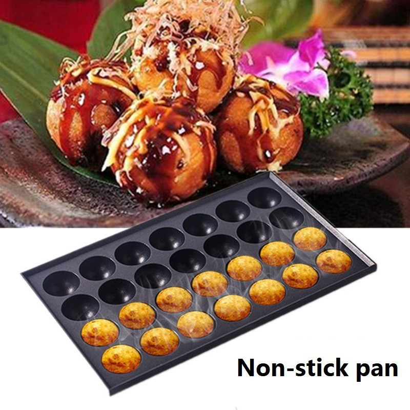 Takoyaki Pan Electric Maker Set Machine Type Grill Molder Stove Big ...