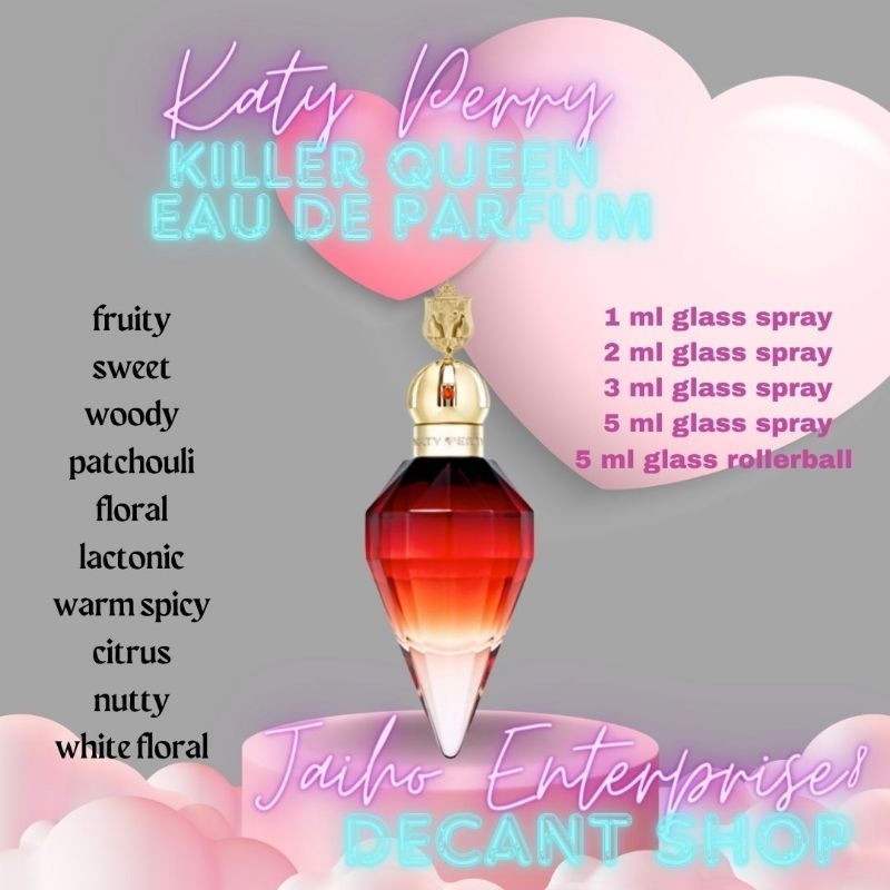 Authentic Perfume Samples Katy Perry Killer Queen EDP 1-5ml | Shopee Philippines