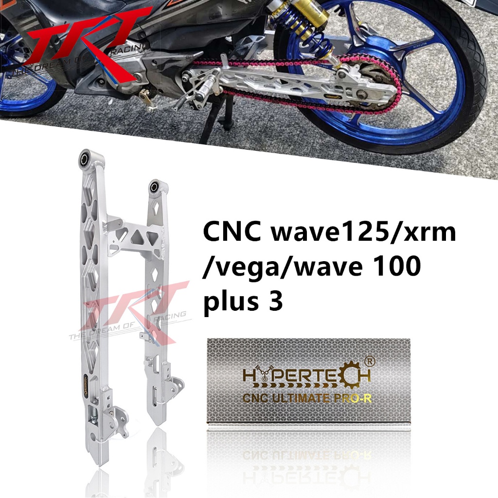 Hypertech cnc swing arm plus 3 for honda wave 125 xrm rs125 VEGA FORCE ...