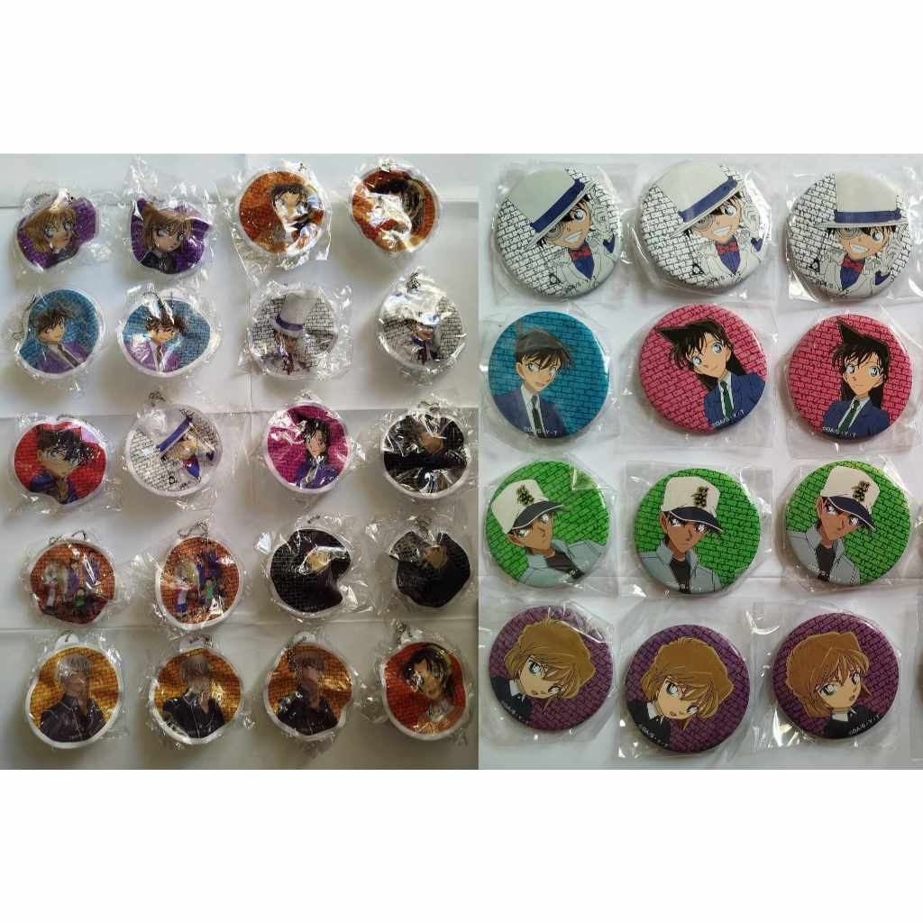 Detective Conan Can Badge and Inflatable Keychain (Official) | Shopee ...