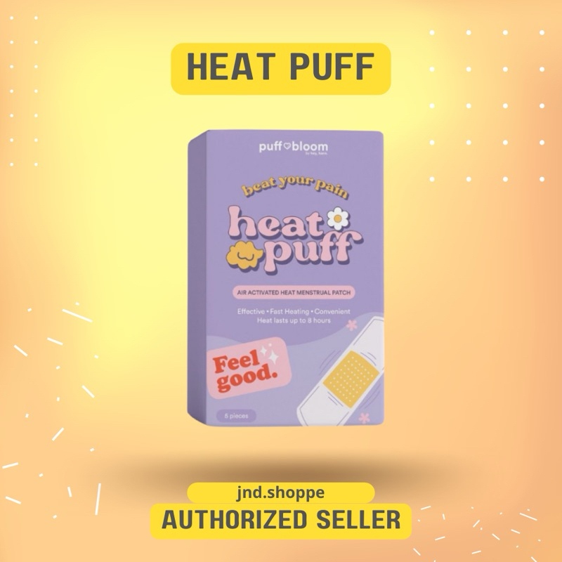 Heat Puff Air Activated Menstrual Patch Puff & Bloom | Shopee Philippines