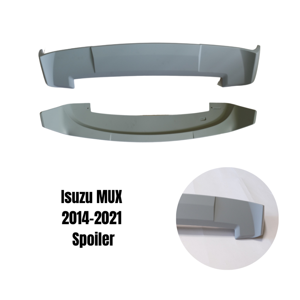Isuzu Mux 2014 to 2021 Unpainted Spoiler | Shopee Philippines