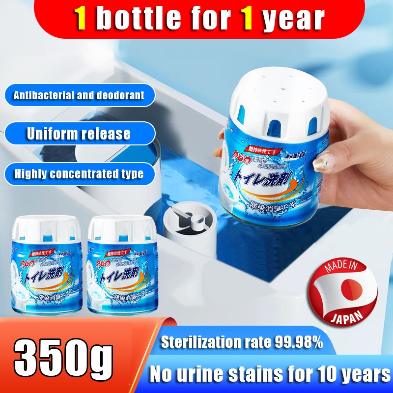 Japan Toilet Bowl Cleaner Deodorizer Automatic Flush Bathroom Detergent ...