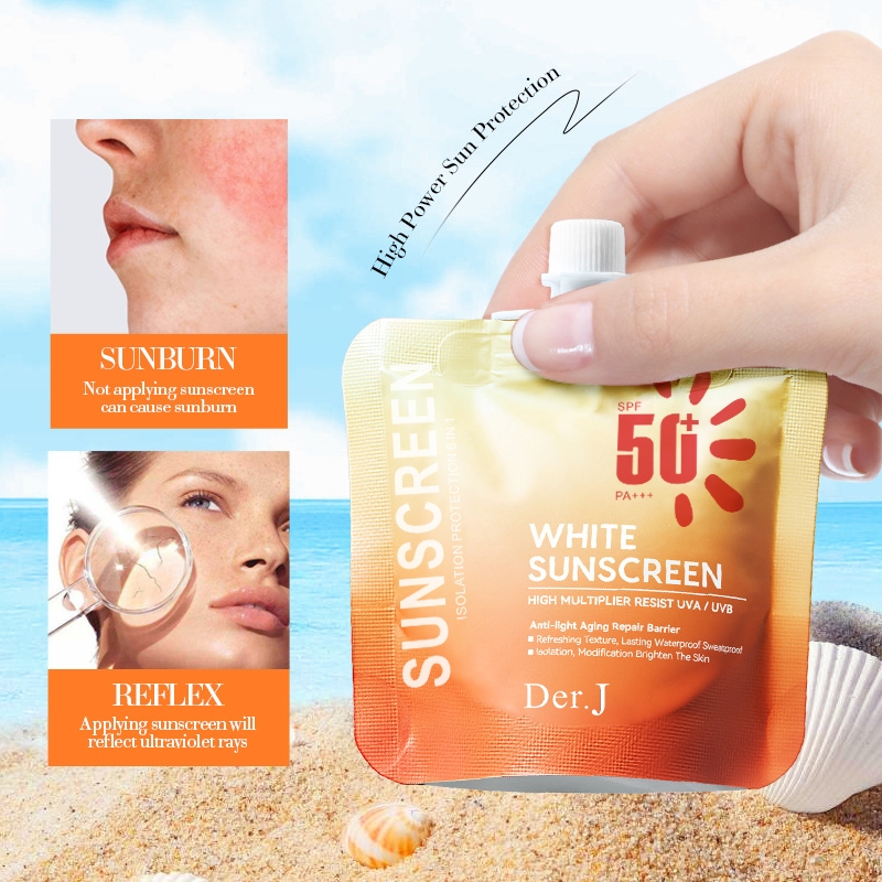 Der.J SPF50+ PA+++ Whitening Sunscreen Ultra Protection & waterproof ...