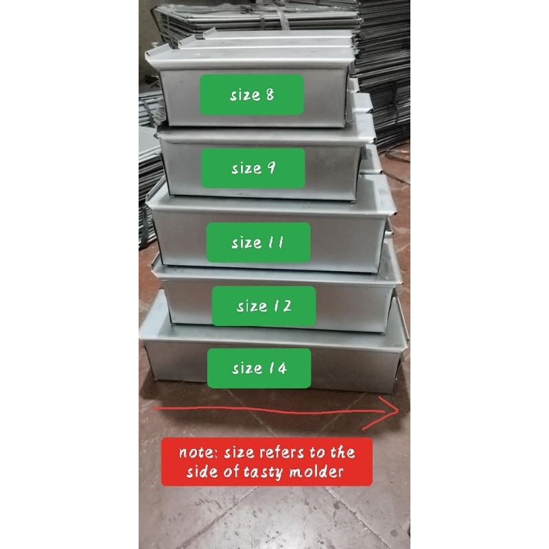 Tasty molder with cover Aluminized | Shopee Philippines