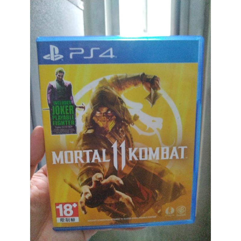 Mortal Kombat 11 MK 11 Includes Joker Playable Fighter PS4 Game (Used) | Shopee Philippines