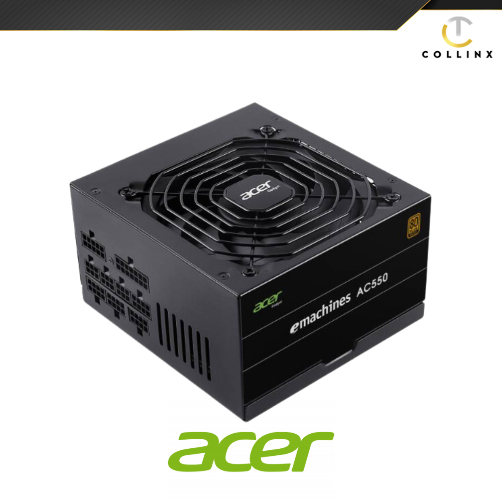 Acer 550W, 650W, 750W 80Plus Bronze and 1000W 80Plus GOLD Power Supply ...