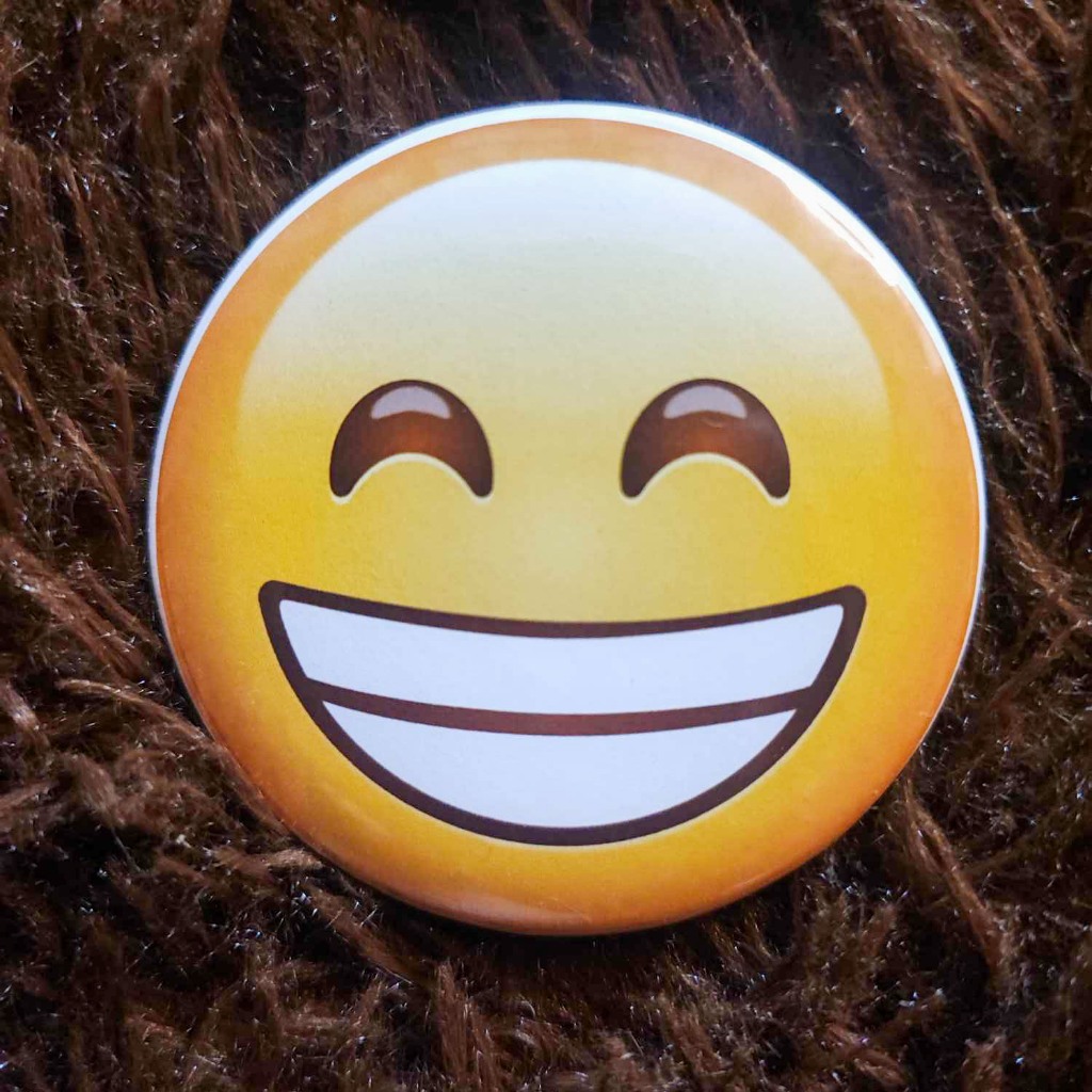 Emoji / Smiley Button Pin / Badge | Shopee Philippines