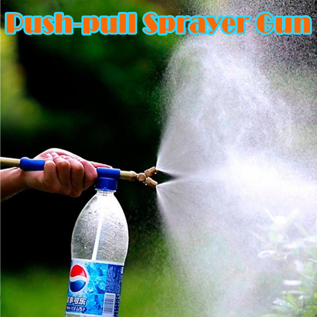 Push-pull Brass Pressure Sprayer Gun Lever Pressure Pump Sprayer ...